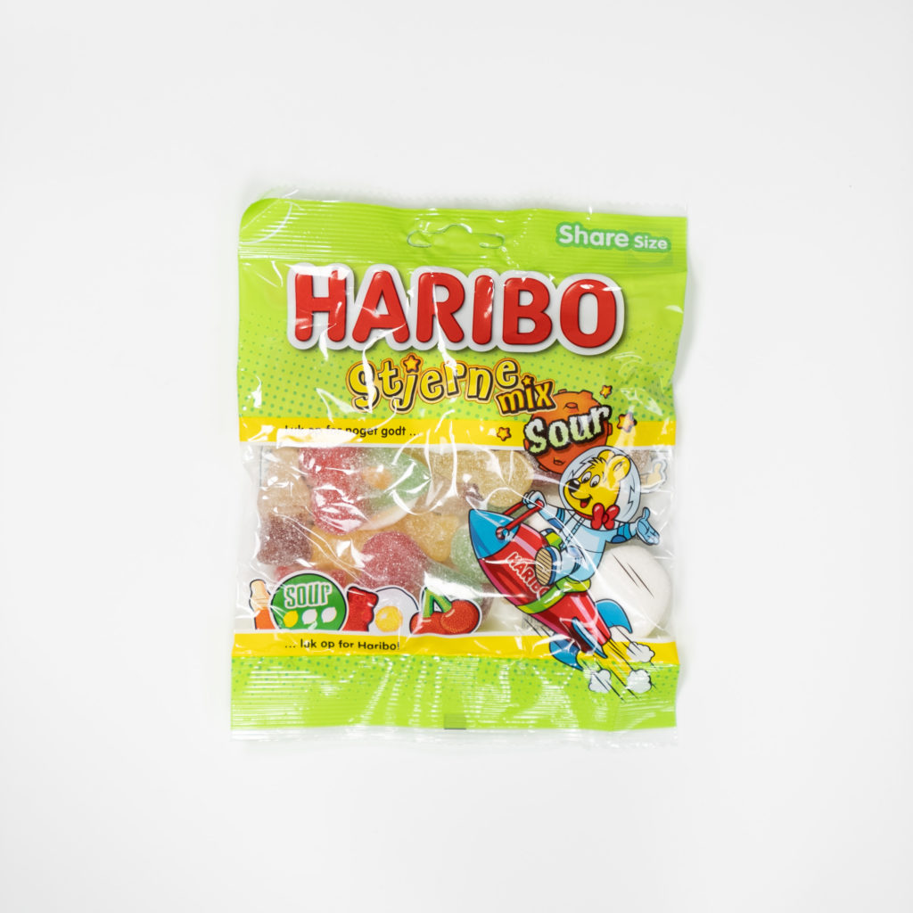 Haribo Stjerne Mix Sour 120g - Honningkrukken