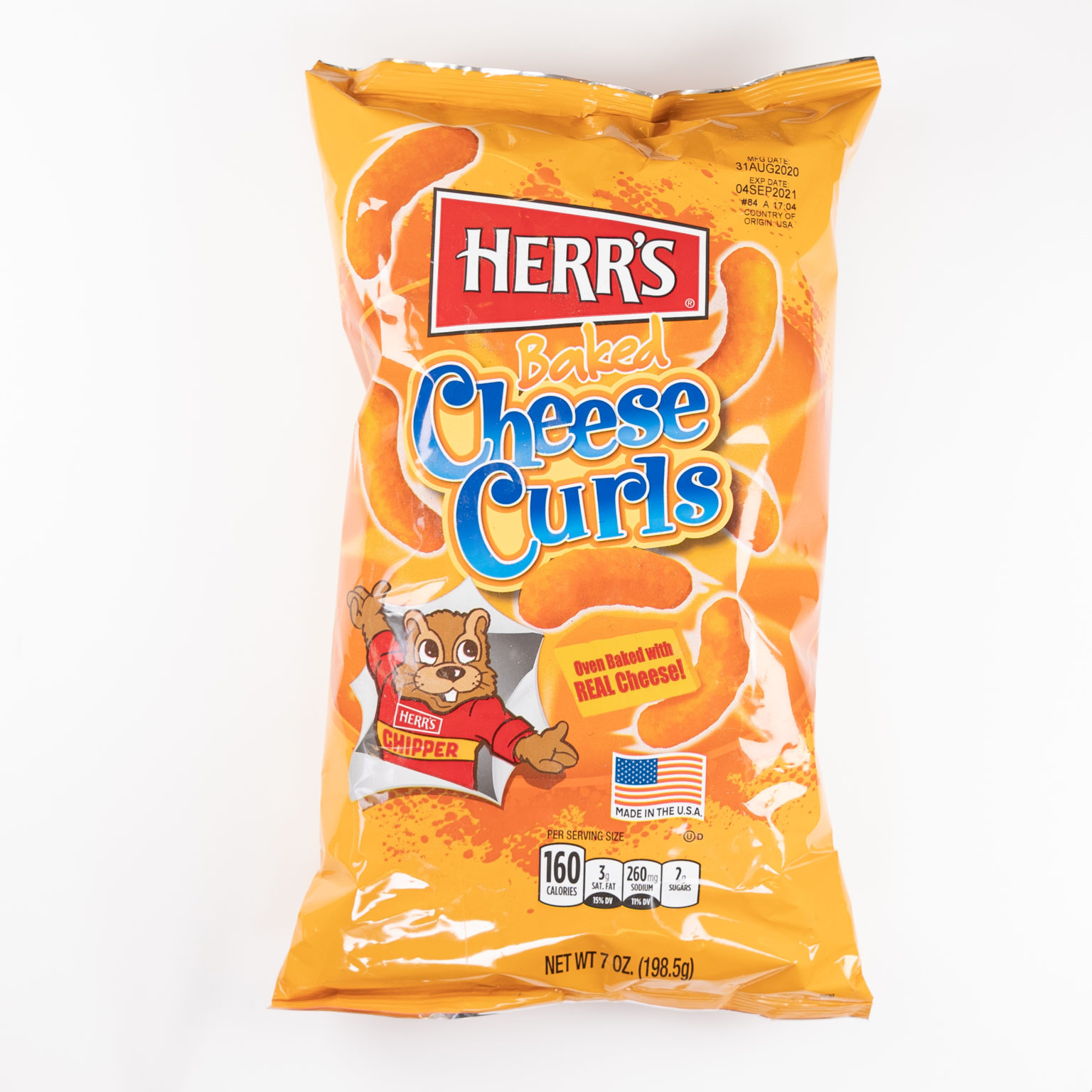HERR’S Baked Cheese Curls - Honningkrukken