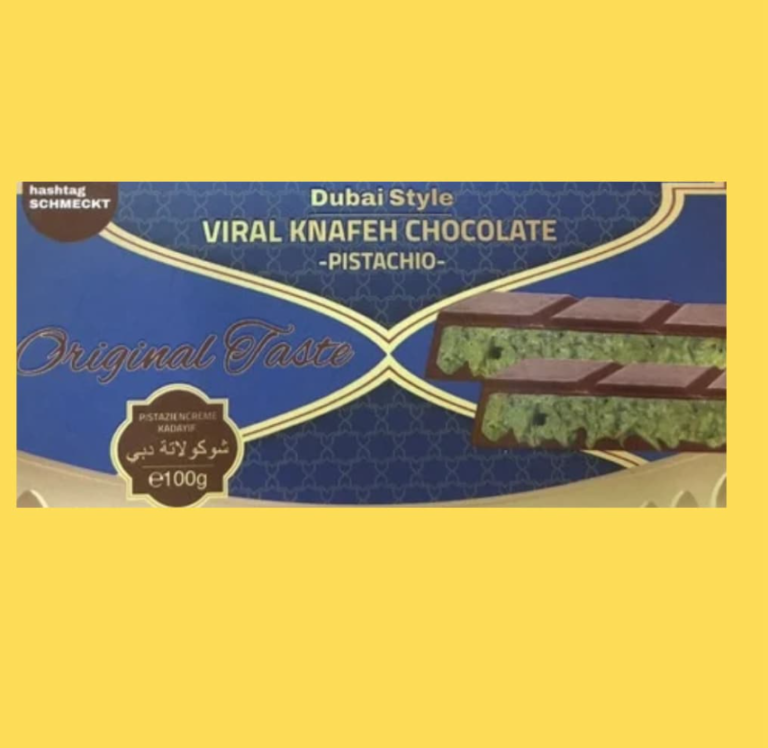 dubai chokolade 100g - Honningkrukken